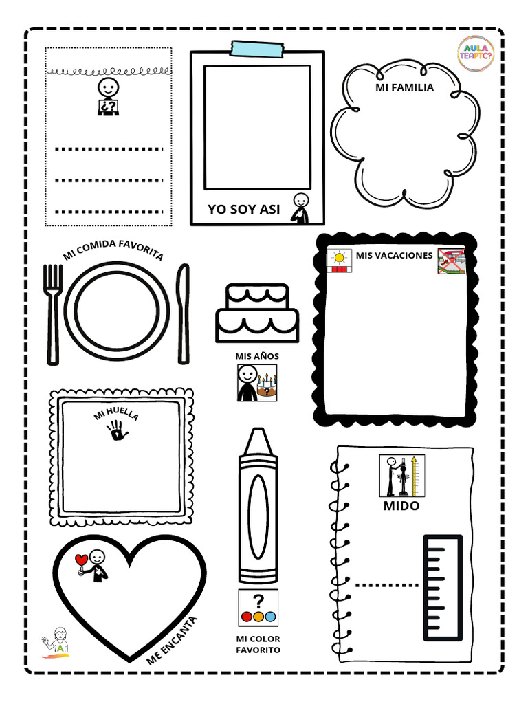 Mi Primer Dia en El Cole. Conóceme | PDF