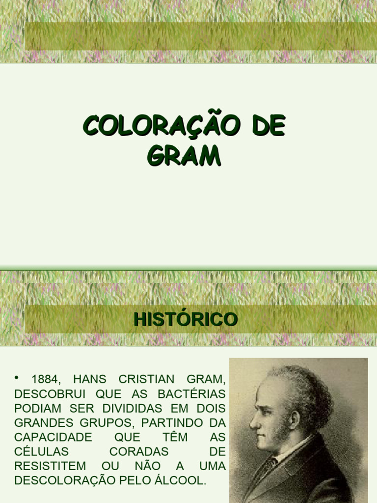 Coloração de Gram | PDF | Patologia | Biotecnologia