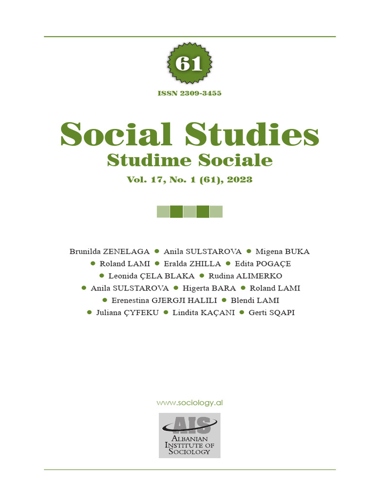Studime Sociale Vol. 17 No 1 | PDF