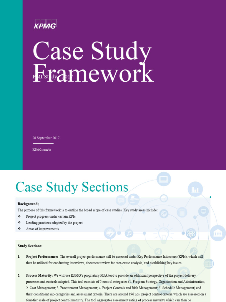 KPMG-PMI Case Study Framework | PDF | Business