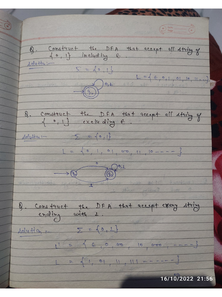 ToC Handwritten | PDF