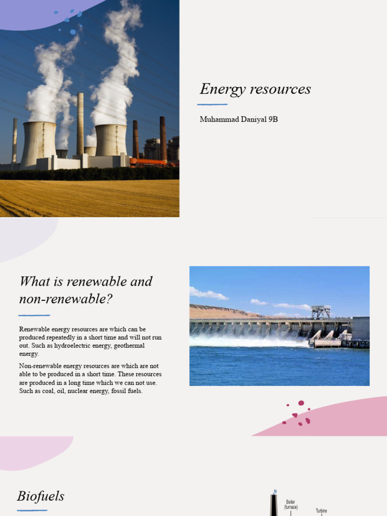 Energy Resources | PDF | Renewable Energy | Fuels