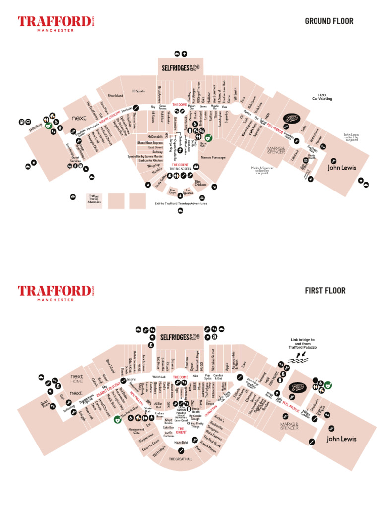 Trafford Centre Maps June 23 | PDF | Brand