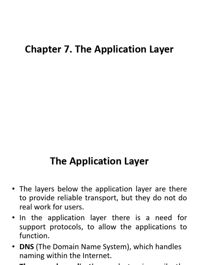 Understanding DNS in the Application Layer | PDF | Domain Name System | Domain Name