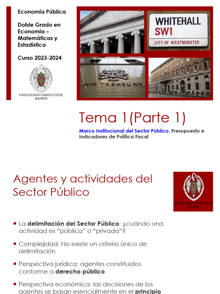 Tema 1 Parte 1 | PDF | Producto Interno Bruto | Impuestos
