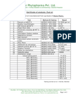 Coal Specifications and Grades Overview | PDF