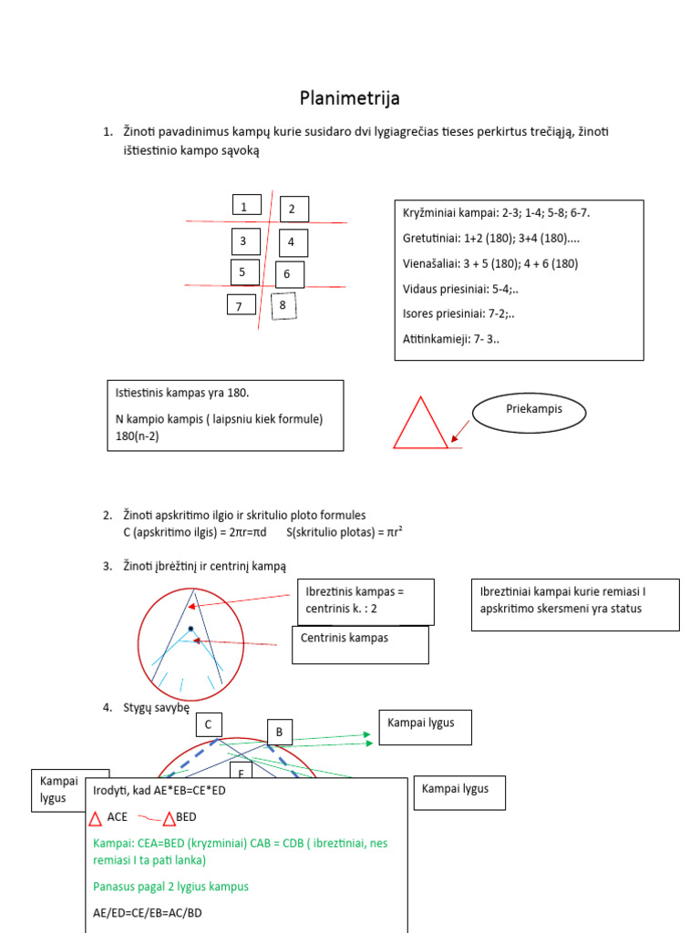 Planimetrija | PDF