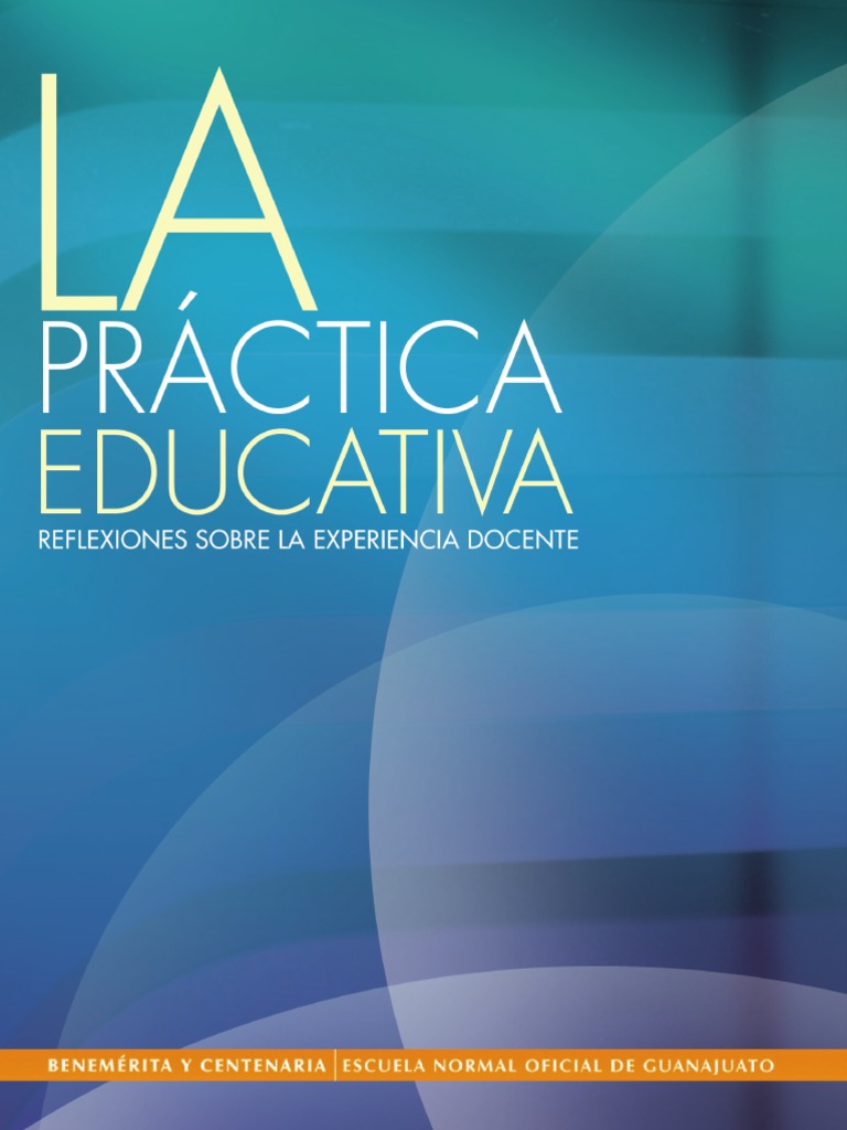 BCENOG - Libro PrÃ¡ctica Educativa | PDF | Maestros | Aprendizaje