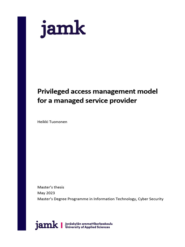Thesis Tuononen Heikki | PDF
