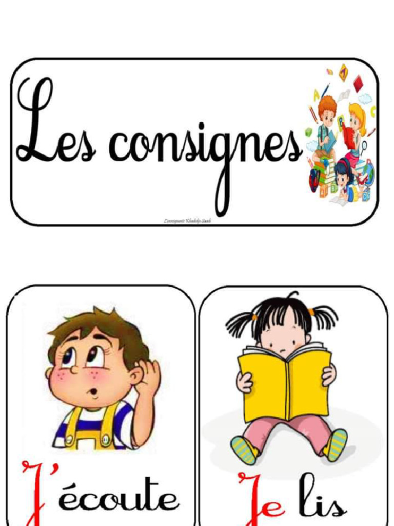 Les Consignes | PDF