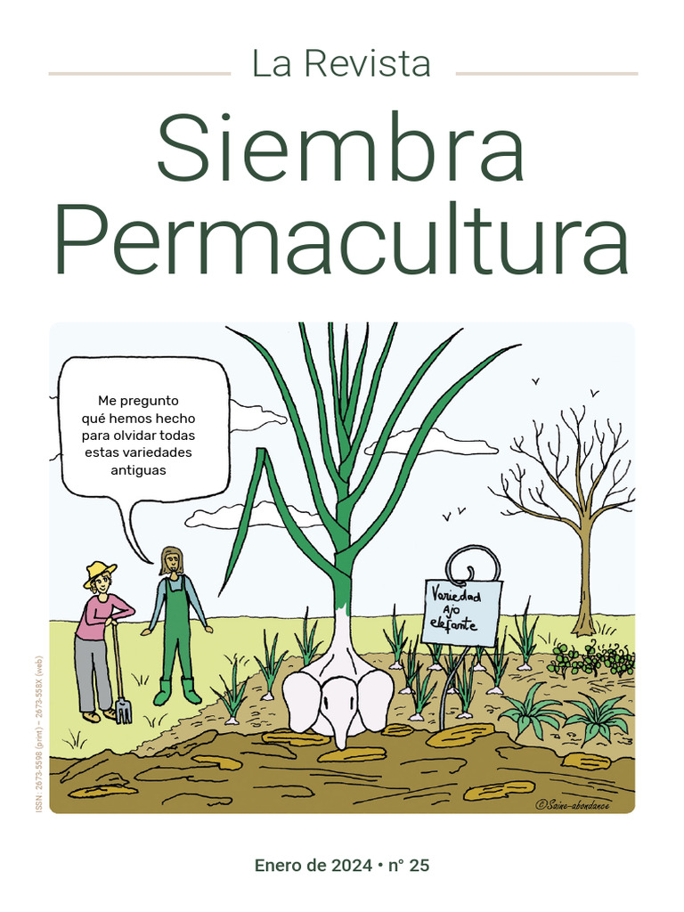 RSP 25 Janvier 2024 Revista Siembra Permacultura 25 SD | PDF | Ajo ...