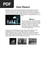 10 Basic Jazz Dance Steps For Beginners | PDF | Career & Growth