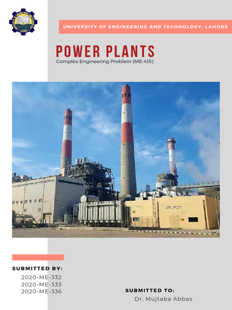 Powerplant Final CEP | PDF | Steam | Boiler