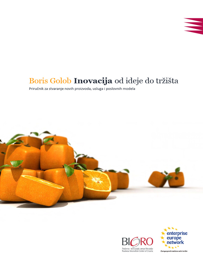 Inovacija Od Ideje Do Tržišta - Boris Golob | PDF