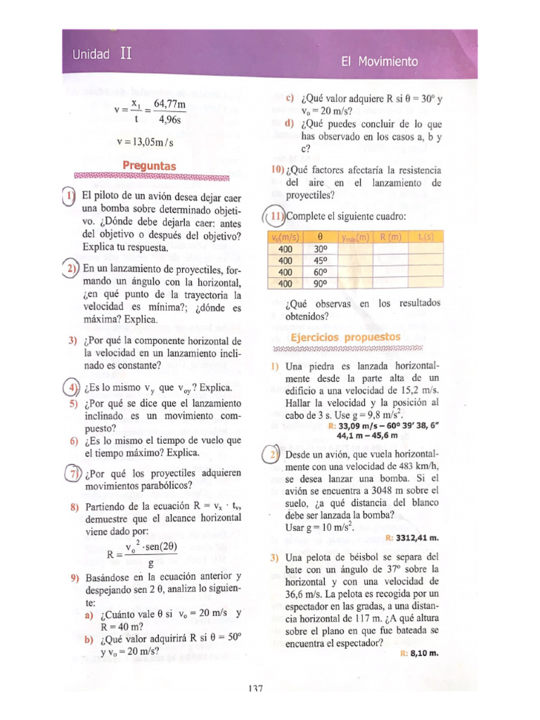 Ejercicios Propuestos | PDF
