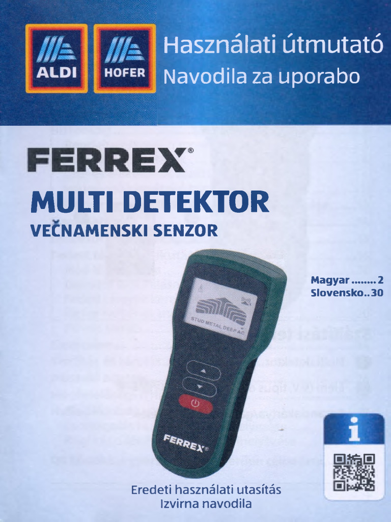 FERREX GT-MM-13 Multi Detektor | PDF