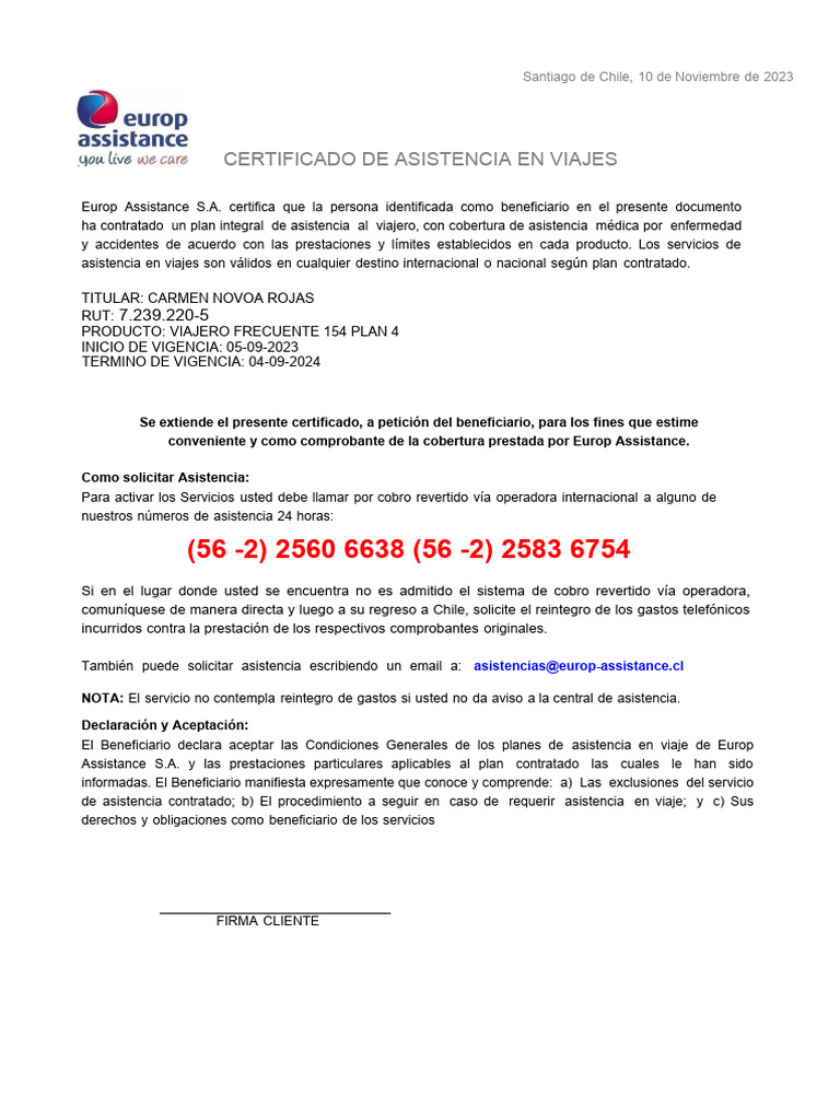 Formato Bice Vida | PDF | Hospital | Cuidado de la salud