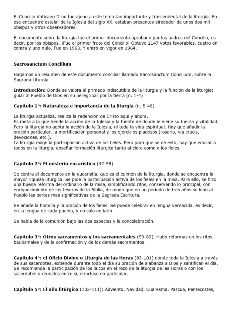 El Concilio Vaticano Ii No Fue Ajeno A Este Tema Tan Importante Y