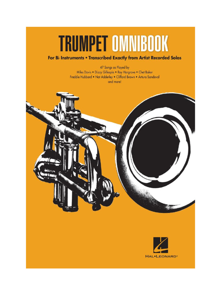 Trumpet Omnibook (BB) | PDF | Jazz | American Jazz Musicians