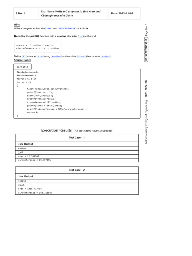 Lab Record Download | PDF | Computer Program | Programming