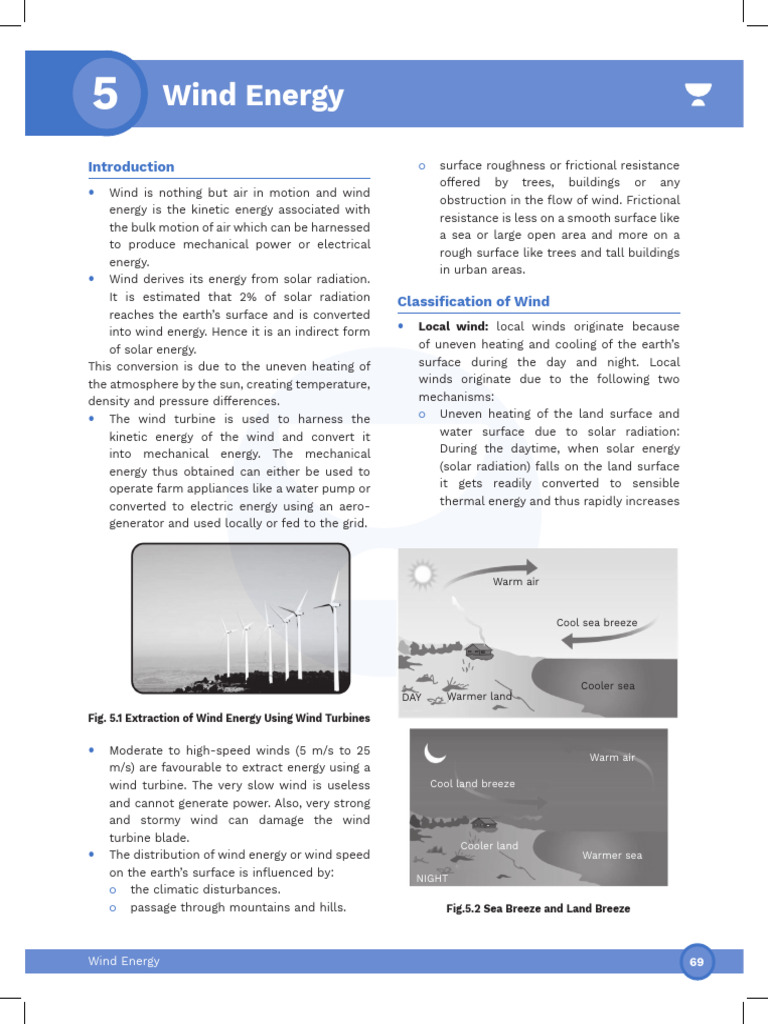 Wind Energy | PDF | Wind Turbine | Turbine