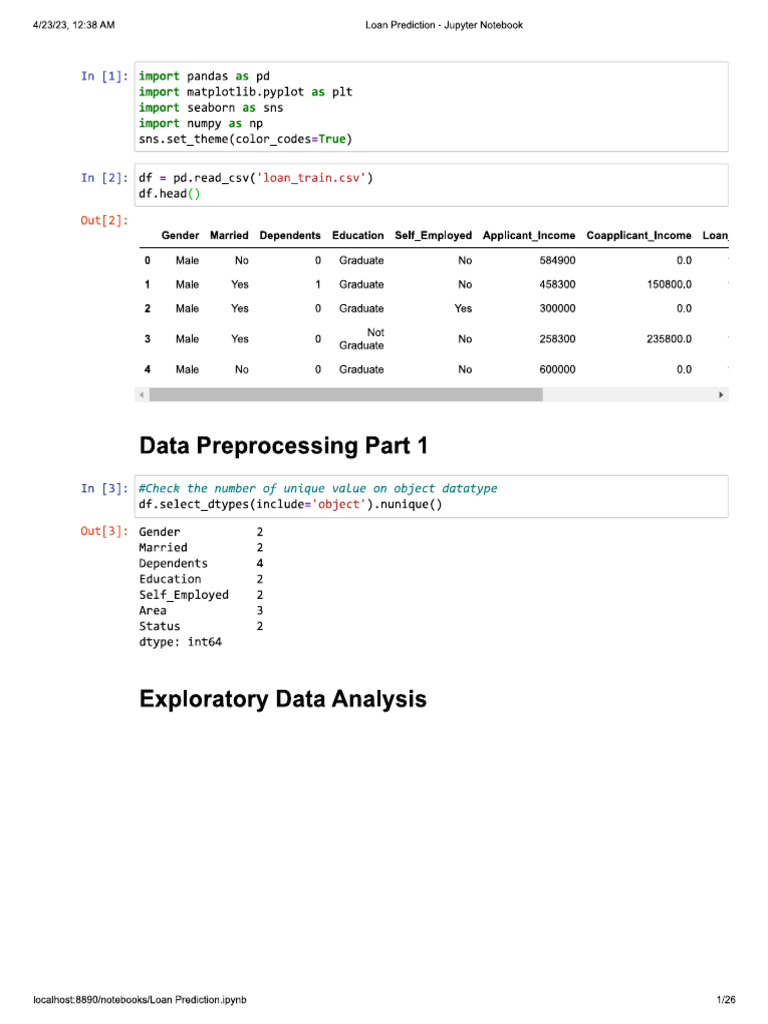 Loan Prediction | PDF