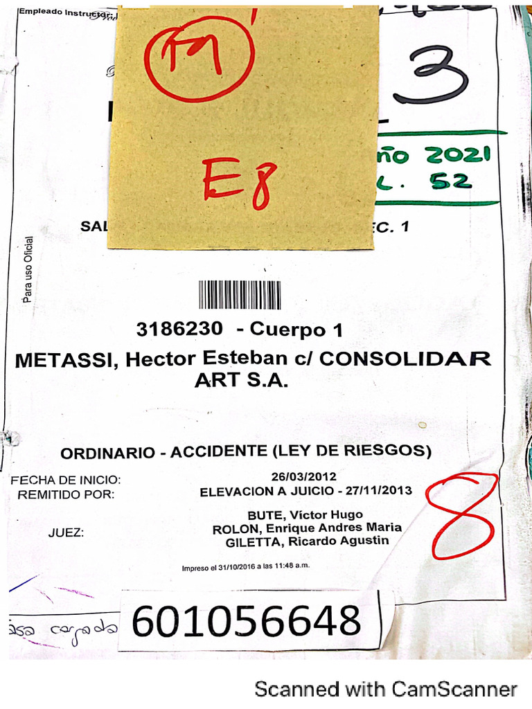 Metassi C. Consolidar | PDF