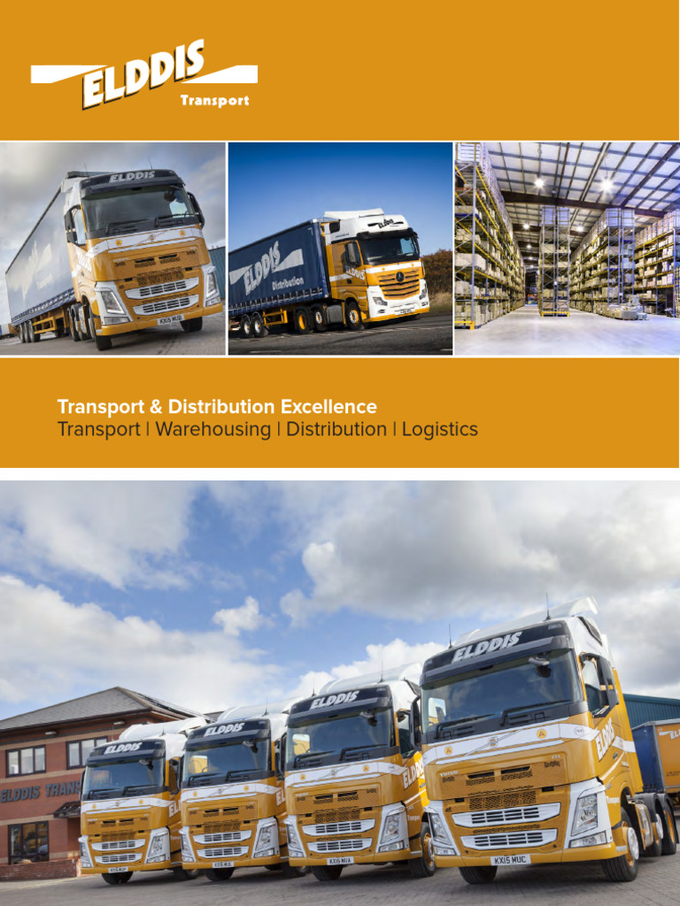 Elddis Transport Digital Brochure | PDF | Warehouse | Logistics