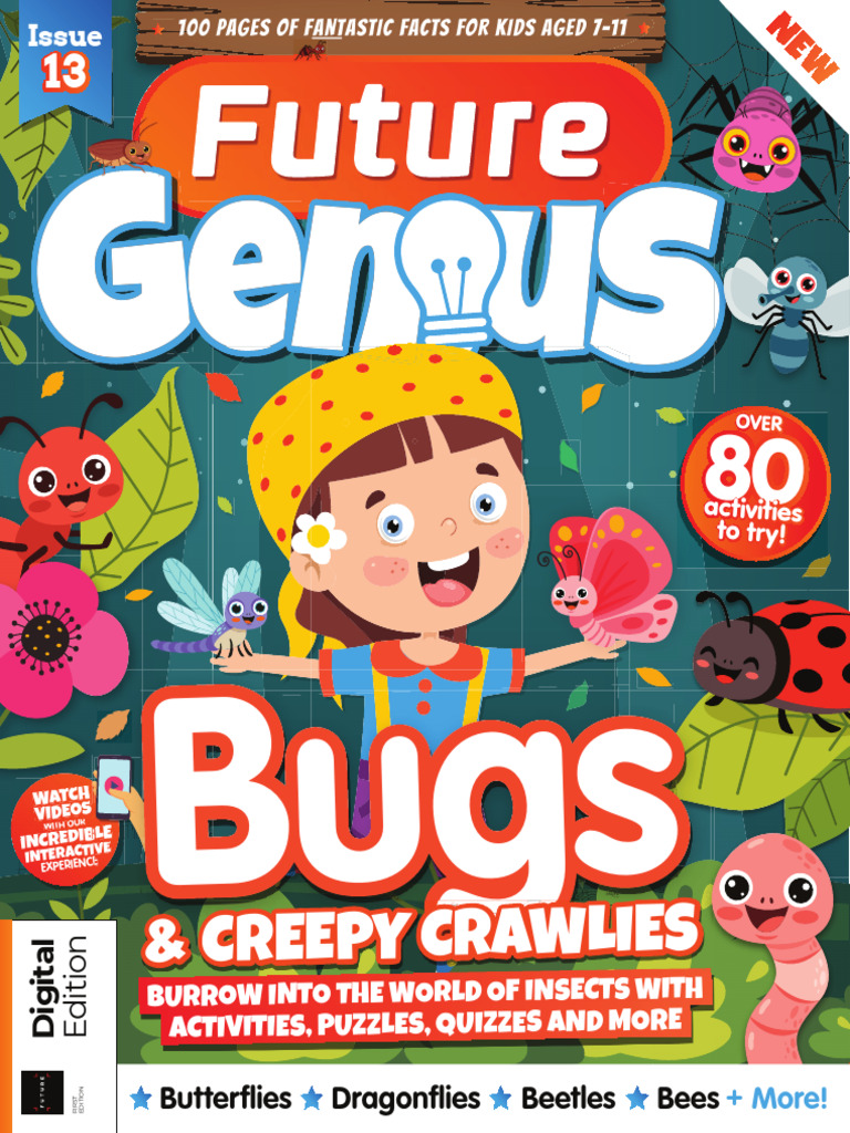 Future Genius - Bugs Amp Amp Creepy Crawlies Issue 13 2022 | PDF ...