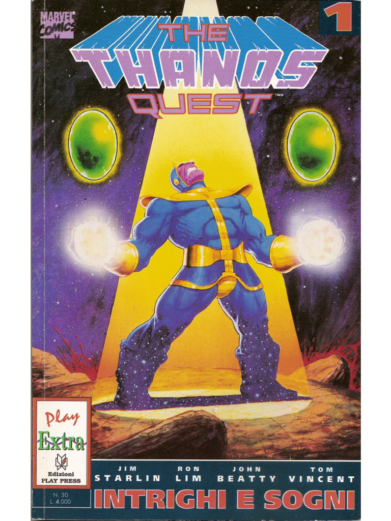 Thanos Quest 1di2 | PDF