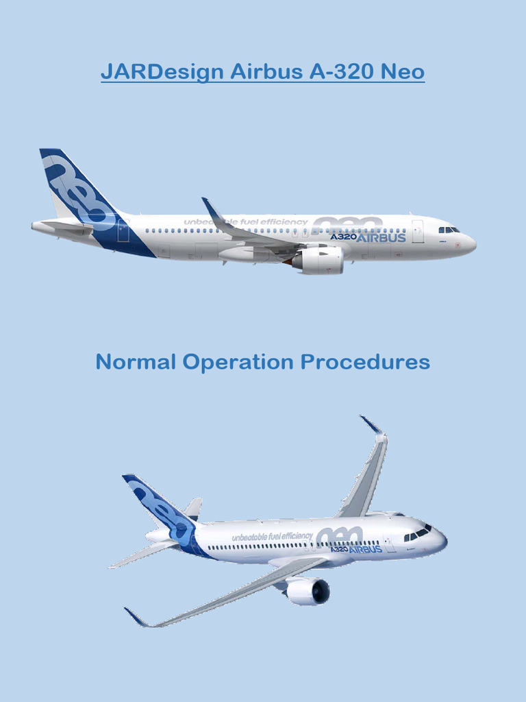 A320 Neo Normal Operation Procedures | PDF | Transponder (Aeronautics ...