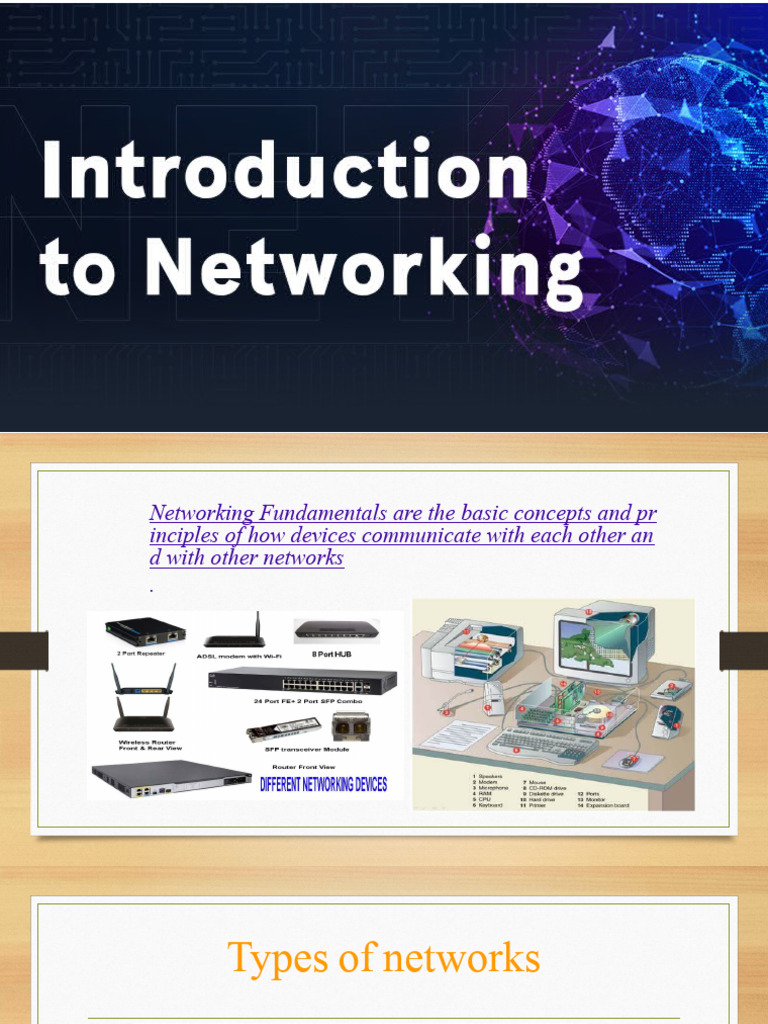 Networking | PDF | Computer Network | Local Area Network