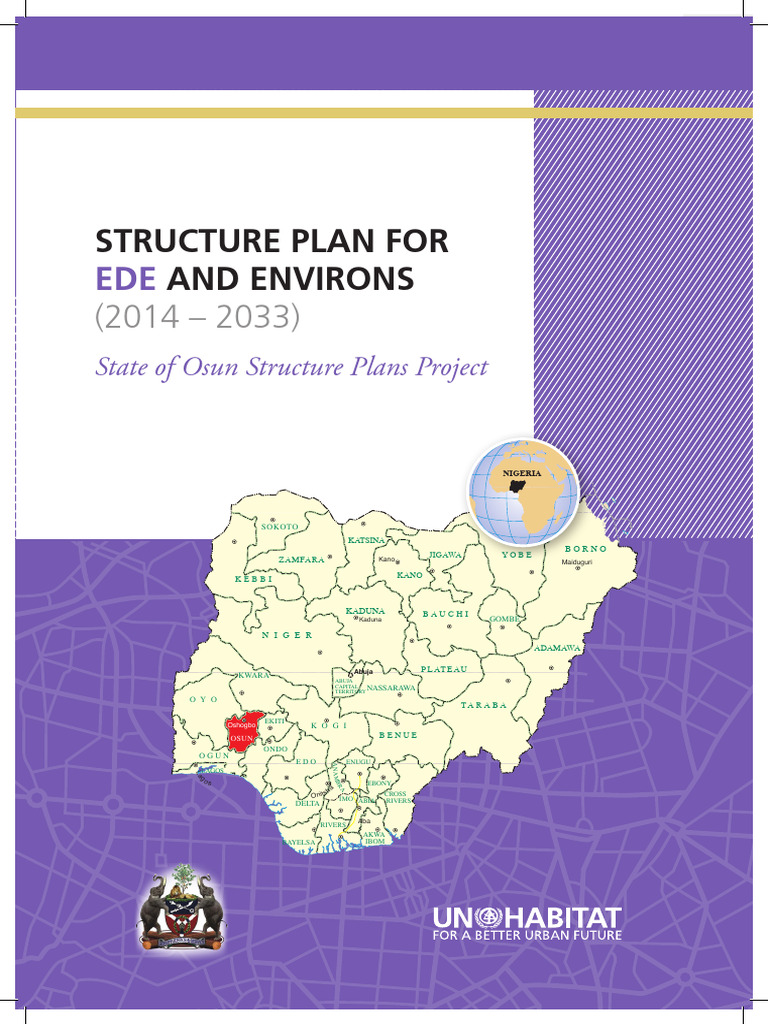 Structure Plans For Ede and Environs State of Osun Structure Plans ...