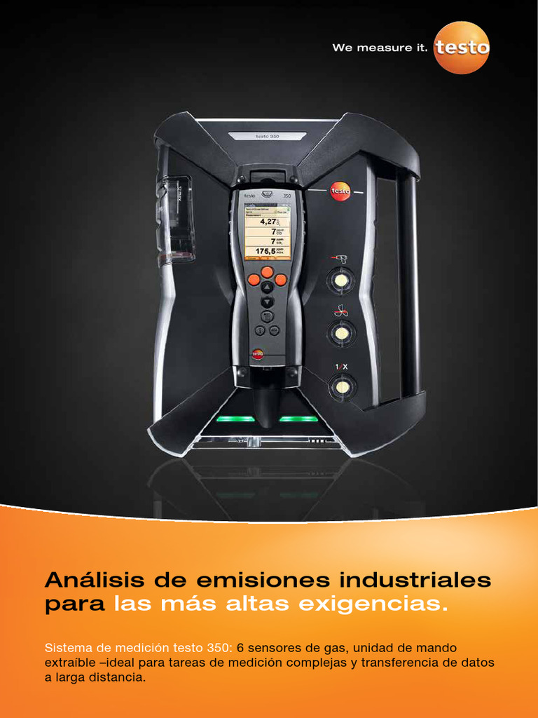 Testo-350 Brochure | PDF | Tableta | Gases
