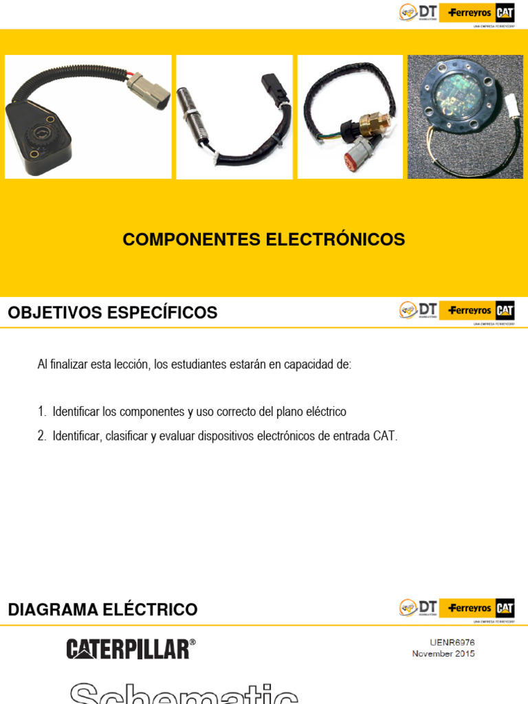 Componentes Electrónicos Cat | PDF | Electrónica | Sensor