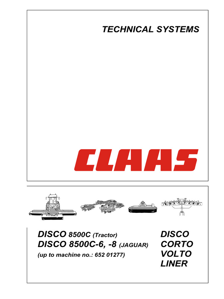 Claas Disco 8-0 | PDF