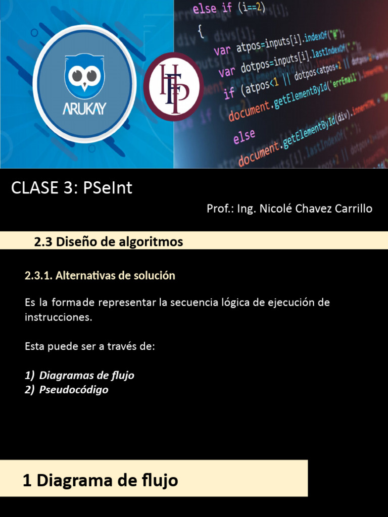 CLASE 3 | PDF | Algoritmos | Ingeniería de software
