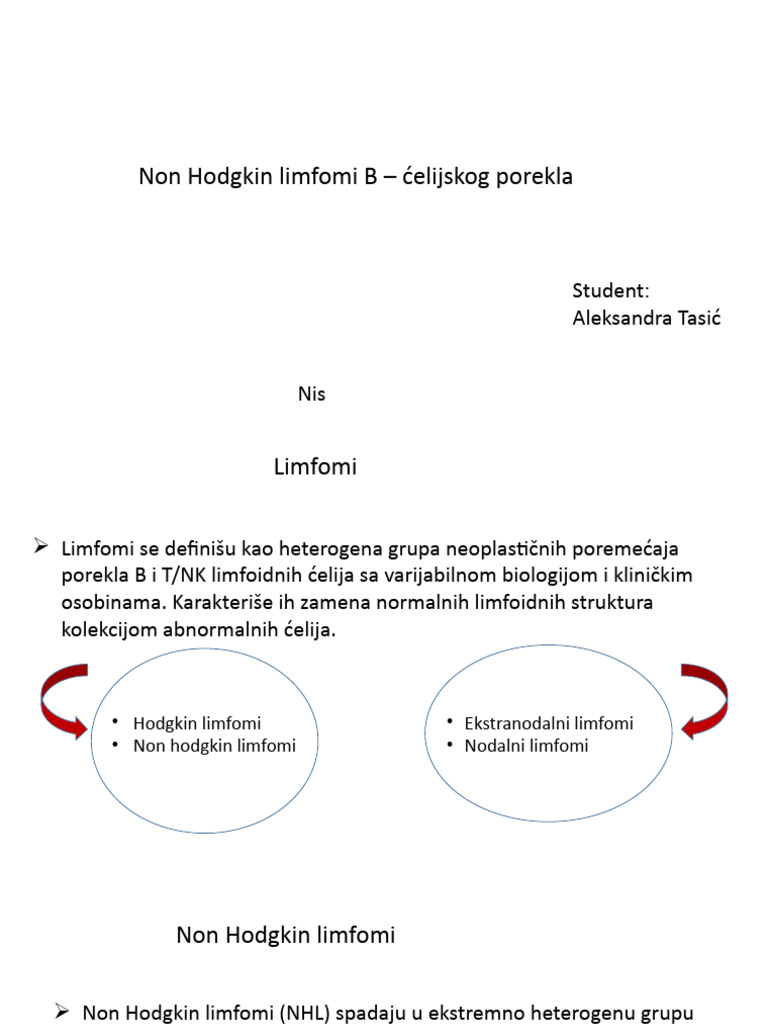 Non Hodgkin Limfomi | PDF