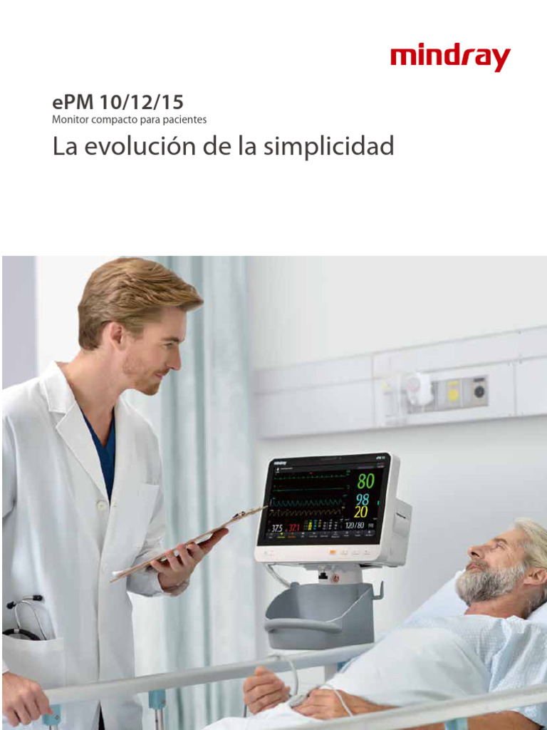 Catálogo Serie ePM Compacto Monitor ECG Mediana Complejidad | PDF ...