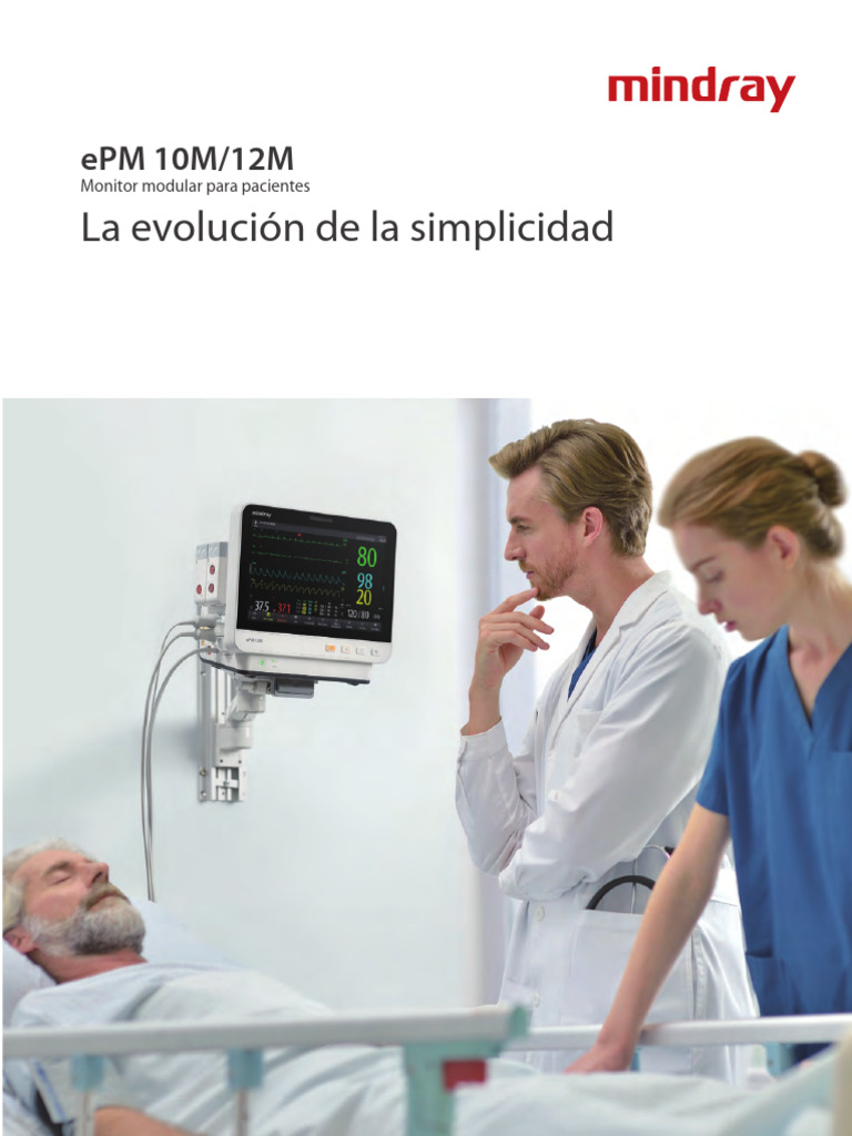 Catálogo Serie ePM Modular Monitor ECG Mediana Complejidad | PDF ...