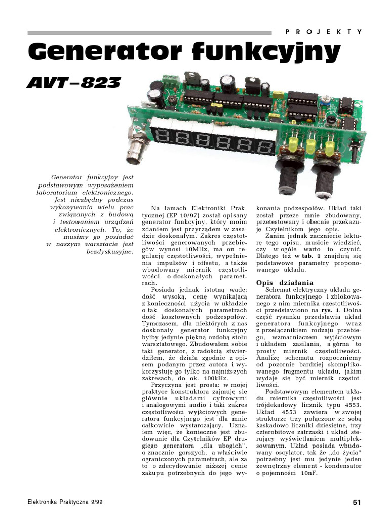 AVT823 | PDF