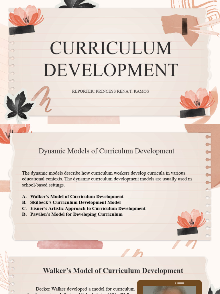 Dynamic Models of Curriculum Development | PDF | Curriculum | Learning