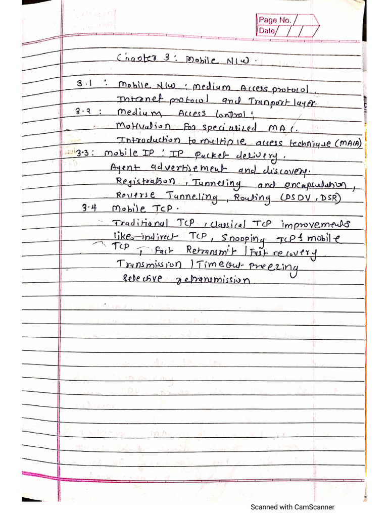 MC Chapter3 Notes | PDF