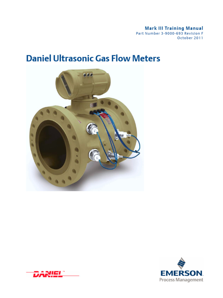 3-9000-693 Rev F USM Training Manual | PDF | Flow Measurement | Legal ...