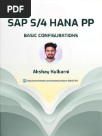 SAP PP Configuration | PDF | Computing