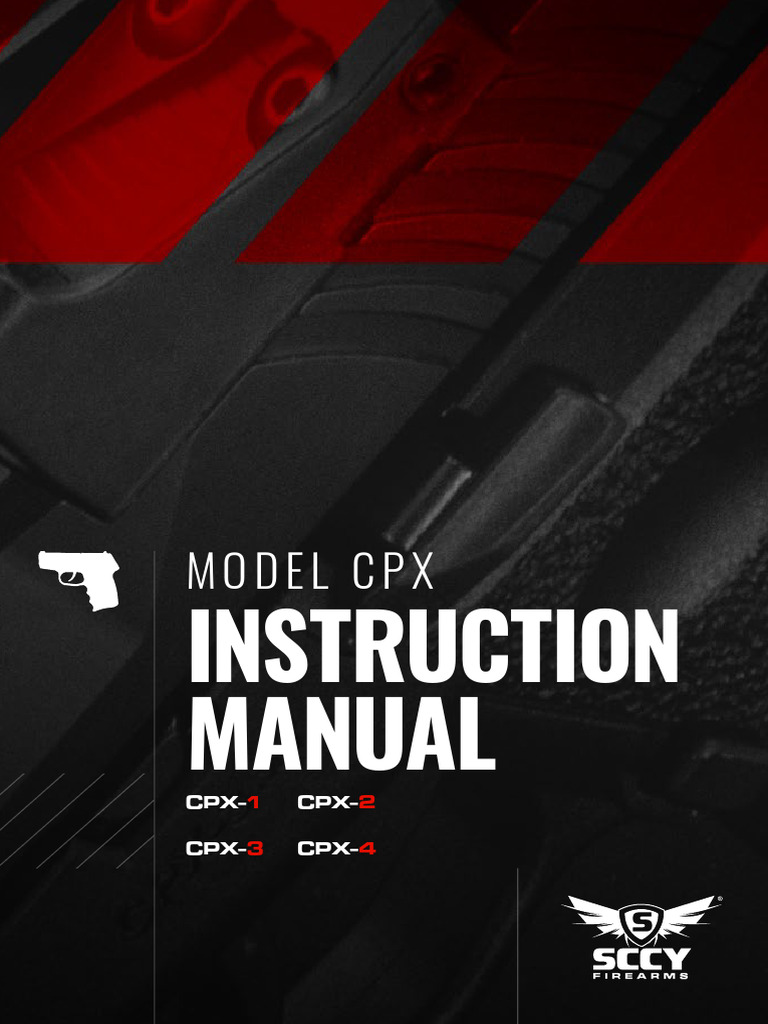 ModelCPX UserManual | PDF | Trigger (Firearms) | Magazine (Firearms)