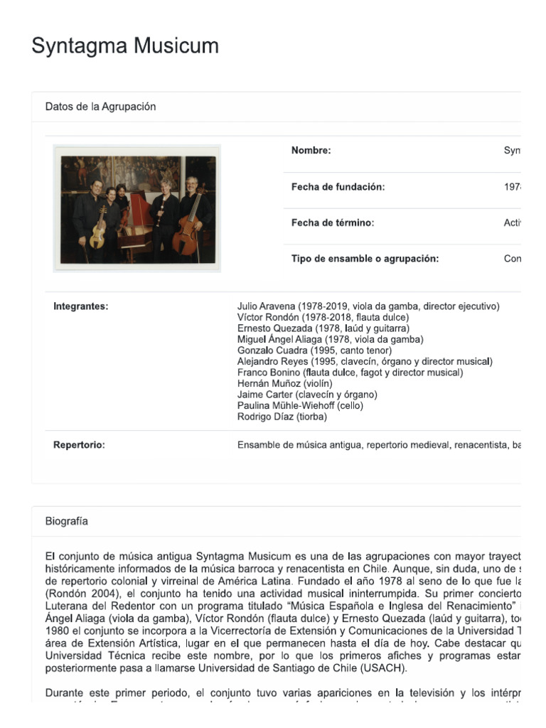 Syntagma Musicum - CL-CONCERTS-WEB | PDF