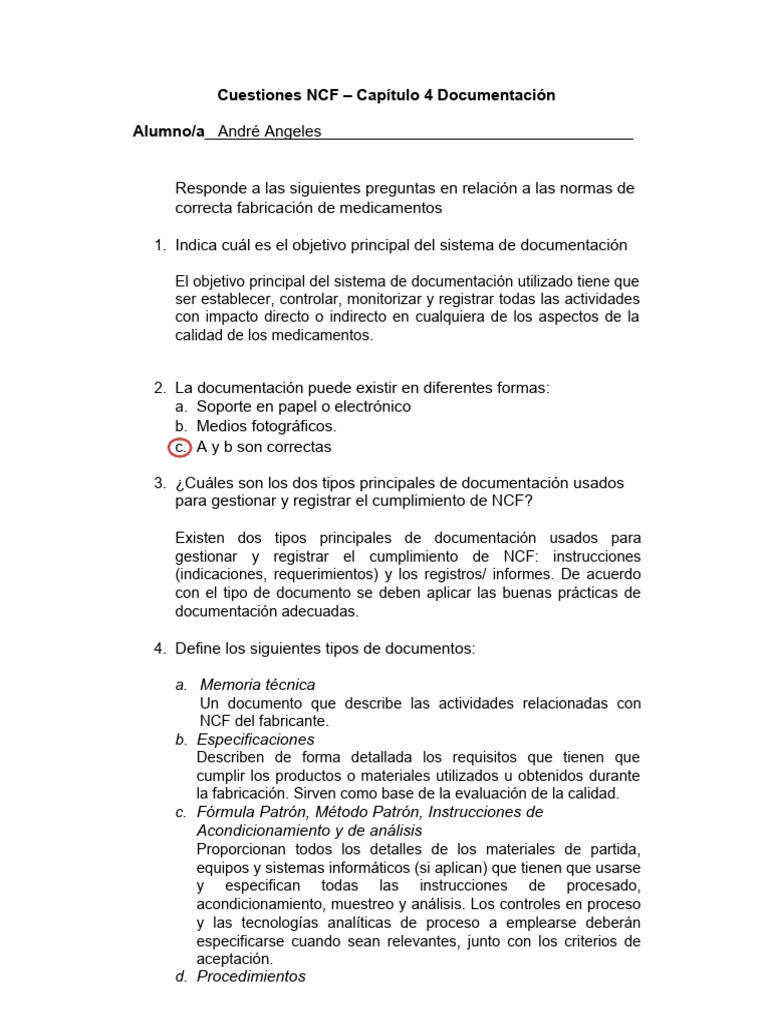 Actividad 5 UD 4 Cuestiones NCF - Capítulo 4 Documentación | PDF ...