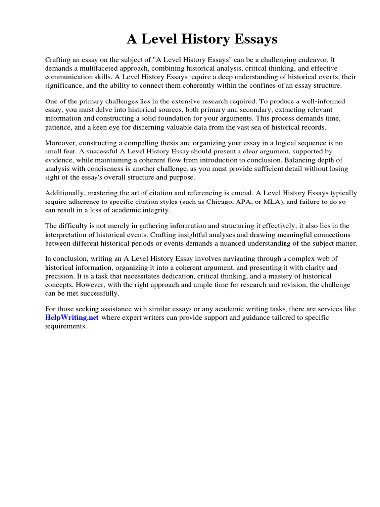 A Level History Essay Writing Guide | PDF | Harlem Renaissance | Smartphone