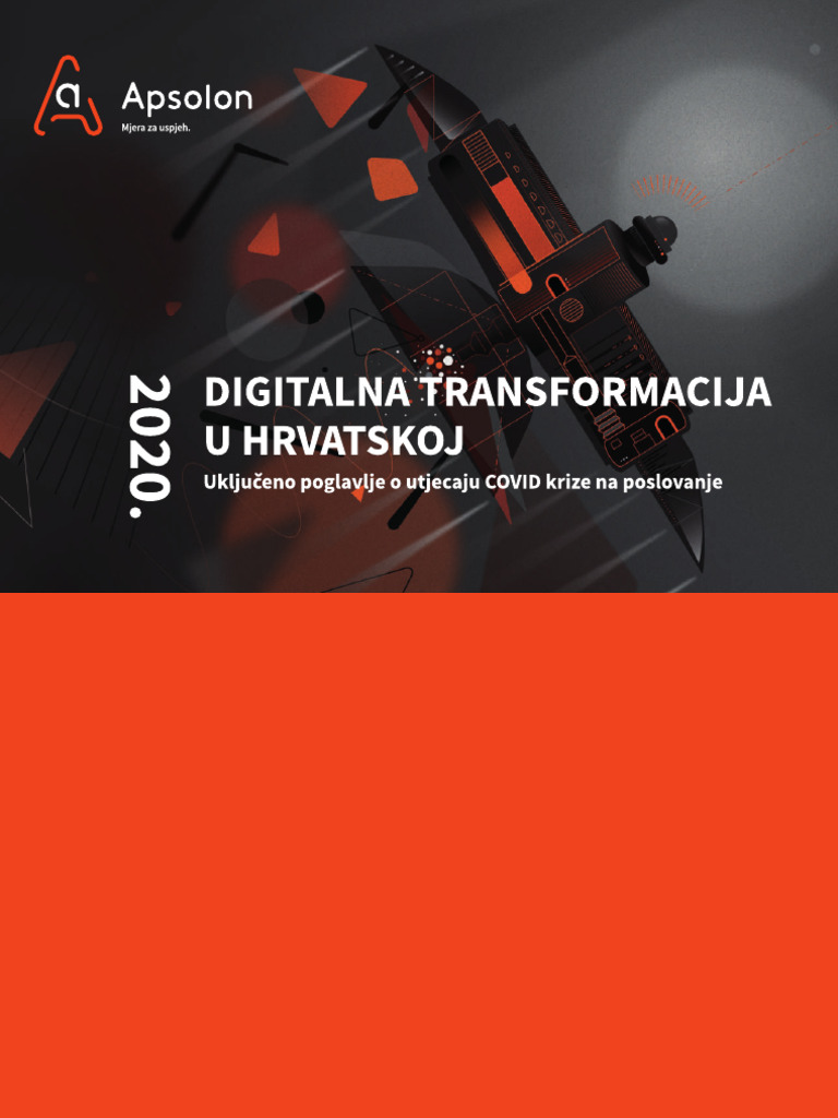 Apsolon HDI 2020. Digitalna Transformacija U Hrvatskoj 2020 1 | PDF
